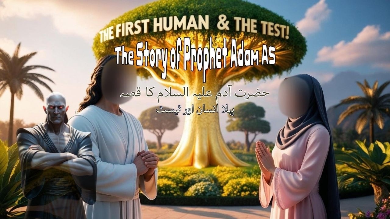 🌍 The Story of Prophet Adam (AS) | The First Human & The Test | Islamic ...