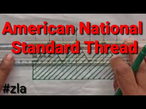 American National Standard Thread - YouTube