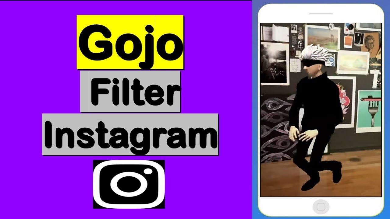 How to get Gojo filter on Instagram | gojo instagram filter - YouTube