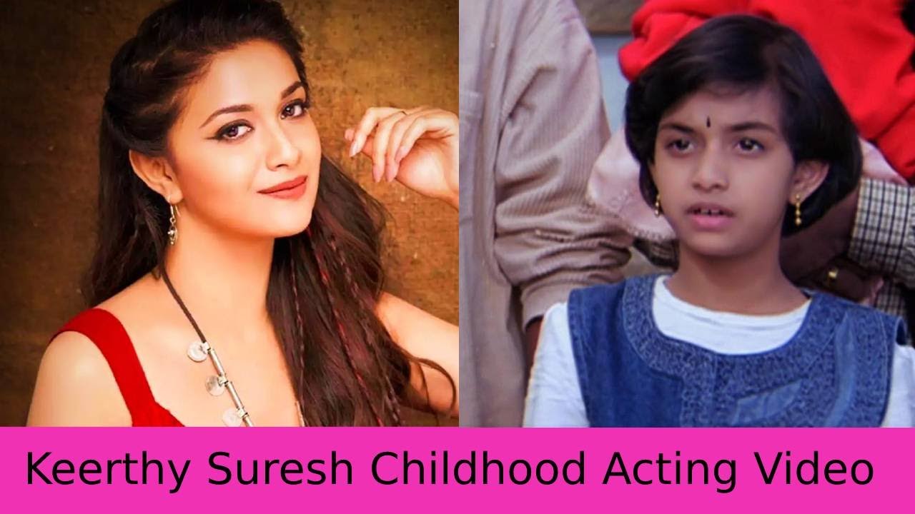 Keerthy Suresh Child