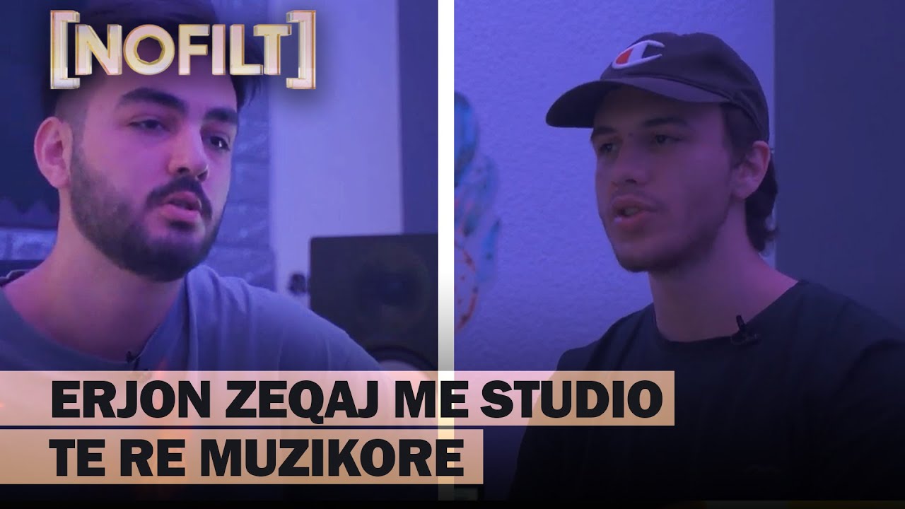 Erjon Zeqaj me studio të re muzikore - YouTube