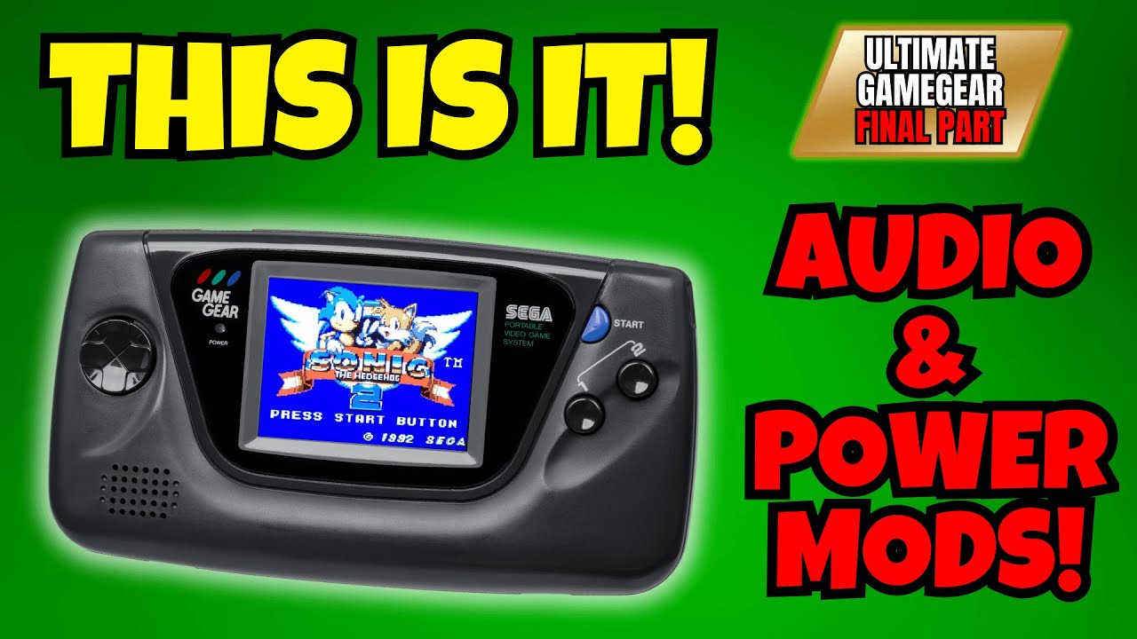 The Ultimate Sega Game Gear Restoration – Final Mods & Full Build ...