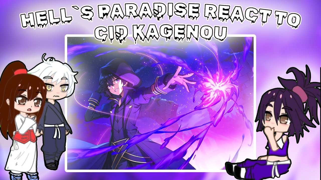 Hells Paradise react to Cid Kagenou || The Eminence in Shadow || Hell`s Paradise || Gacha ...