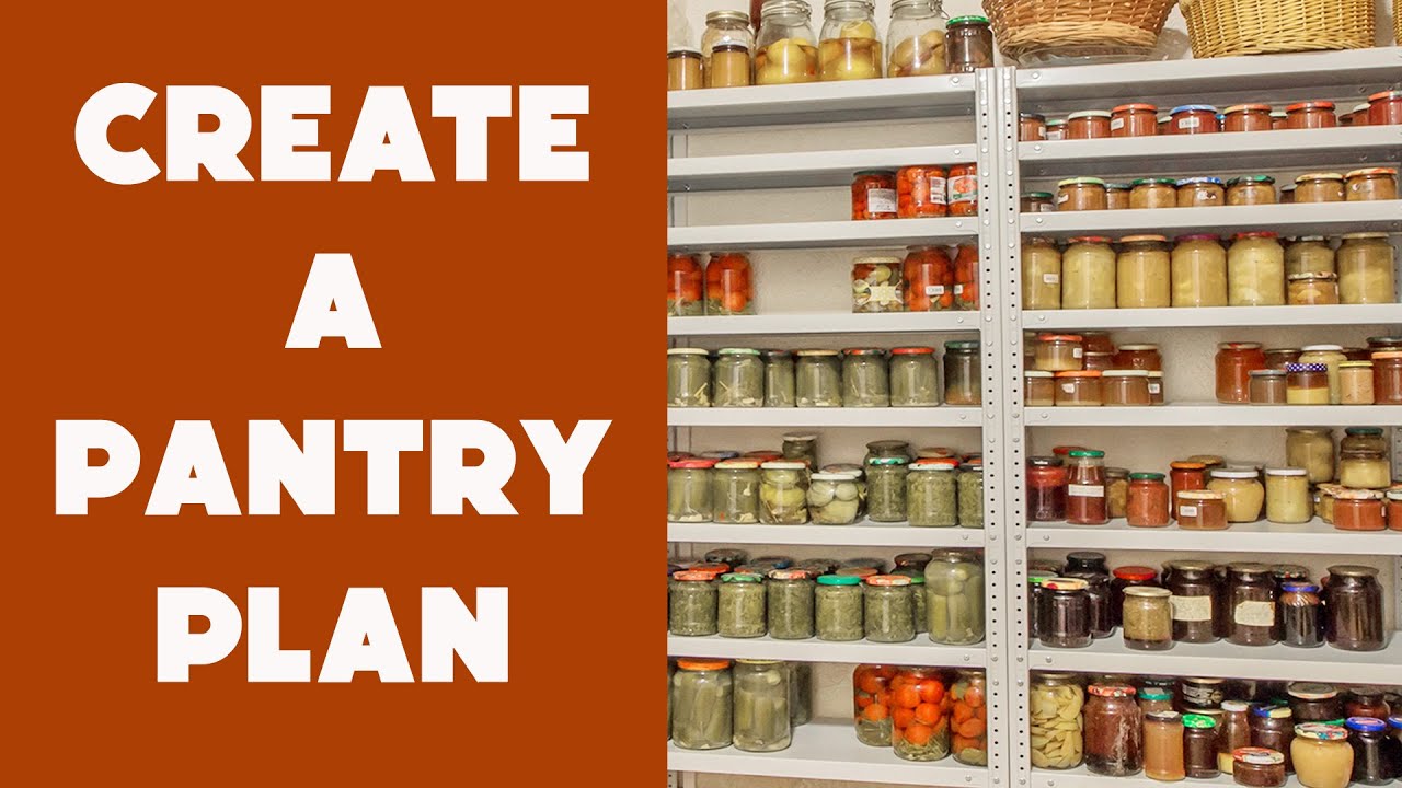 Create a PANTRY PLAN - Stocking Your Pantry from Your Family's Favorite ...