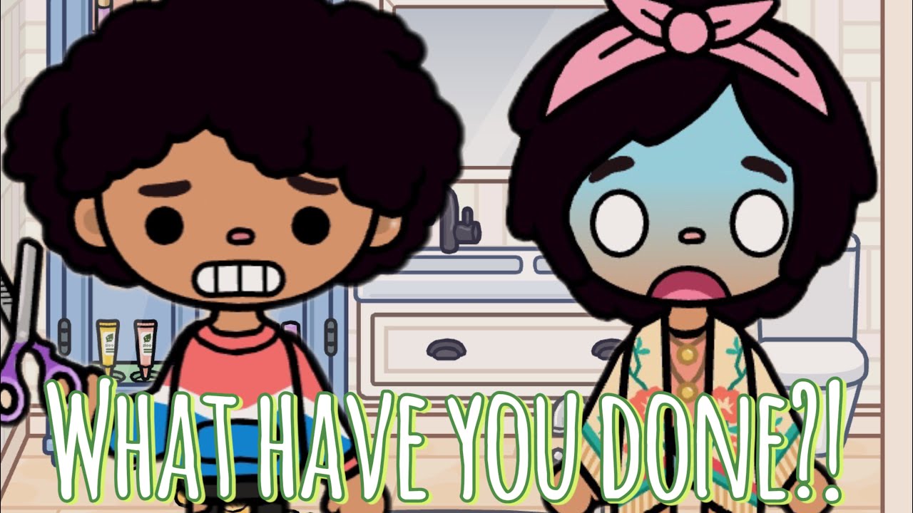I let my brother cut my hair… *grounded* - YouTube