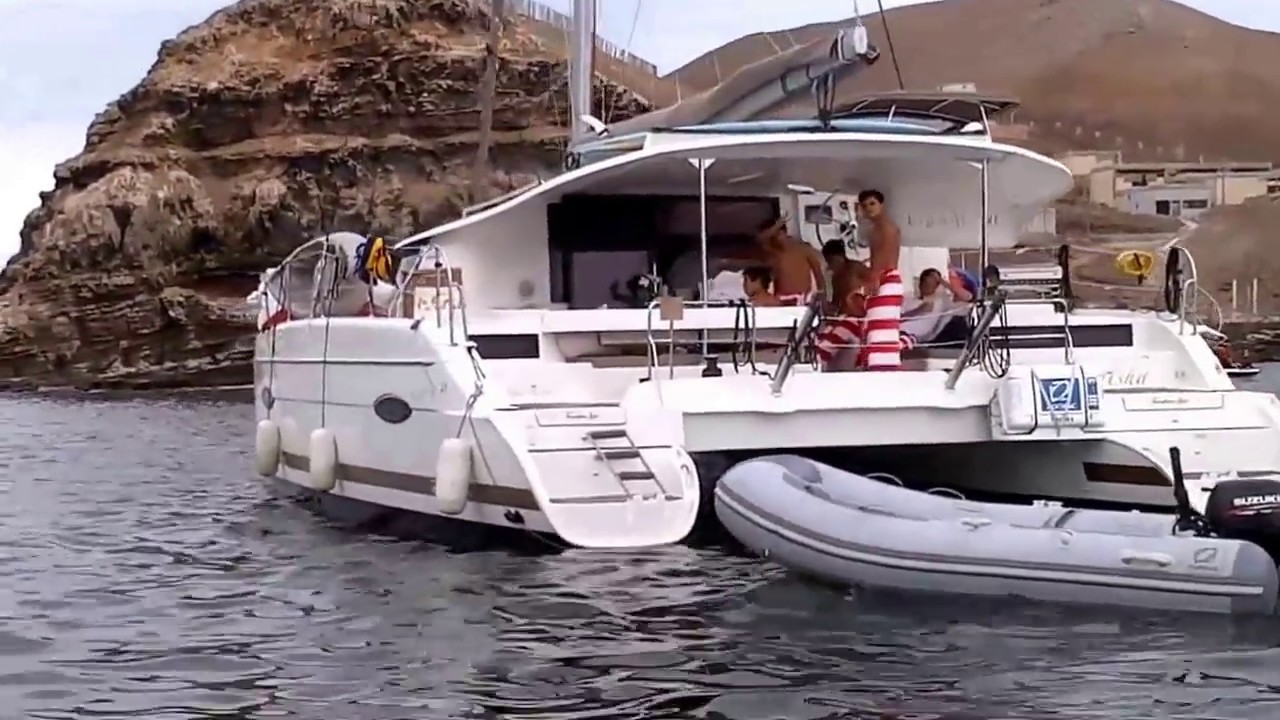 Playa Naplo - Pucusana, Vuelta completa a la isla de lobos marinos ...