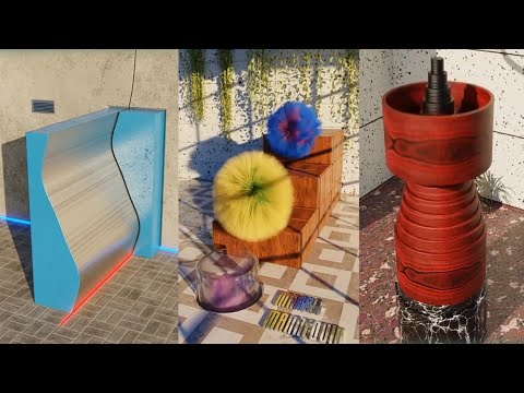 oddly satisfying 3d animation satisfying ASMR videos COMPILATION|TikTok ...