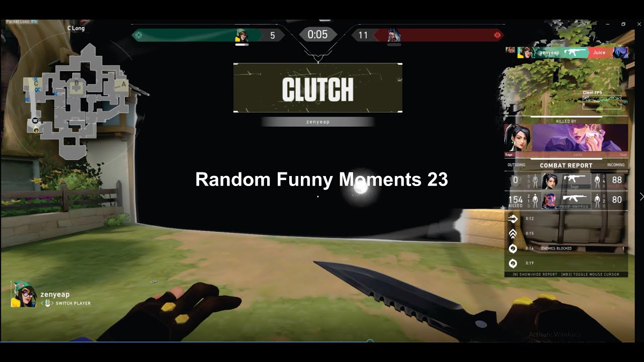 Dumbest player in Valorant | Random Funny Moments 23 - YouTube