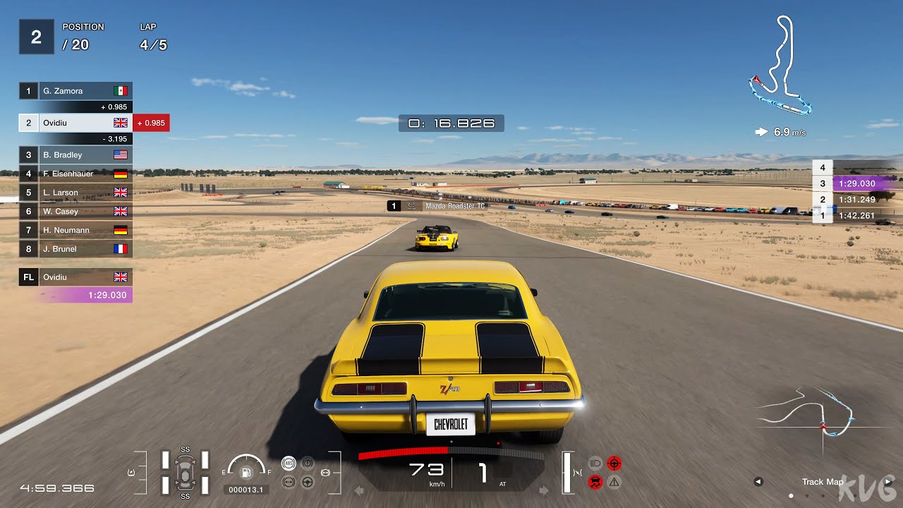 Gran Turismo 7 - Chevrolet Camaro Z28 1969 - Gameplay (PS5 UHD ...