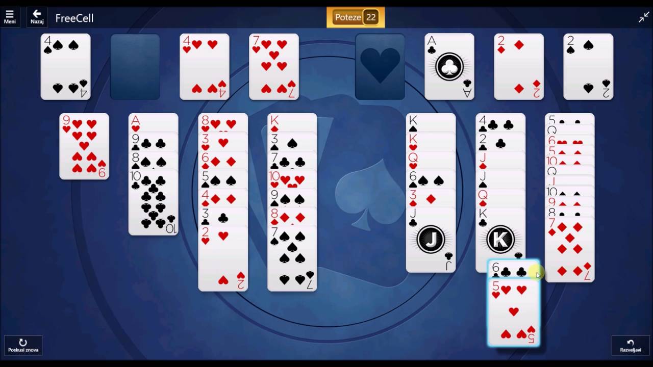 Microsoft Solitaire Collection - FreeCell July 1 2016 - YouTube
