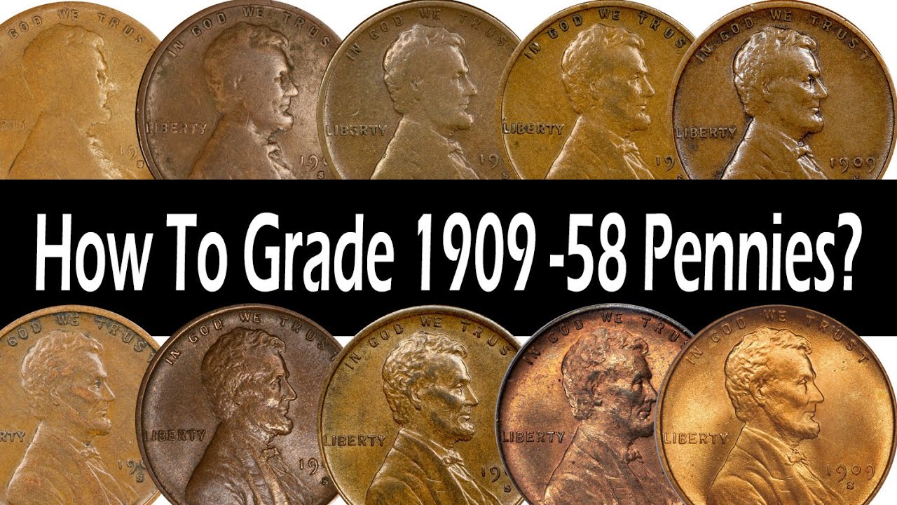 How To Grade Wheat Pennies - Do You Know How? - YouTube