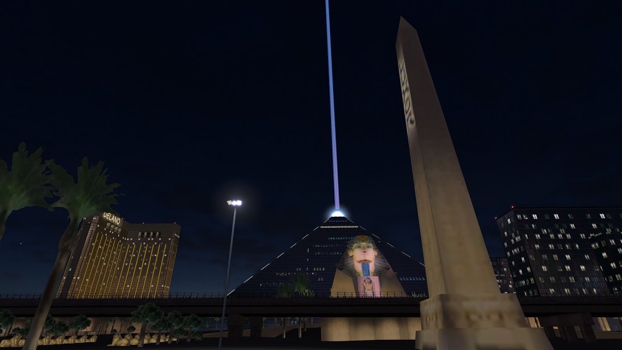 Las Vegas - Luxor Sky Beam™ for X-Plane 11 (Introduction) - YouTube