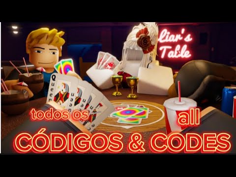 ⚠️ TODOS OS CÓDIGOS ⚠️ CÓDIGOS MESA DO MENTIROSO | ROBLOX | ALL LIAR'S TABLE CODES | JANEIRO ...