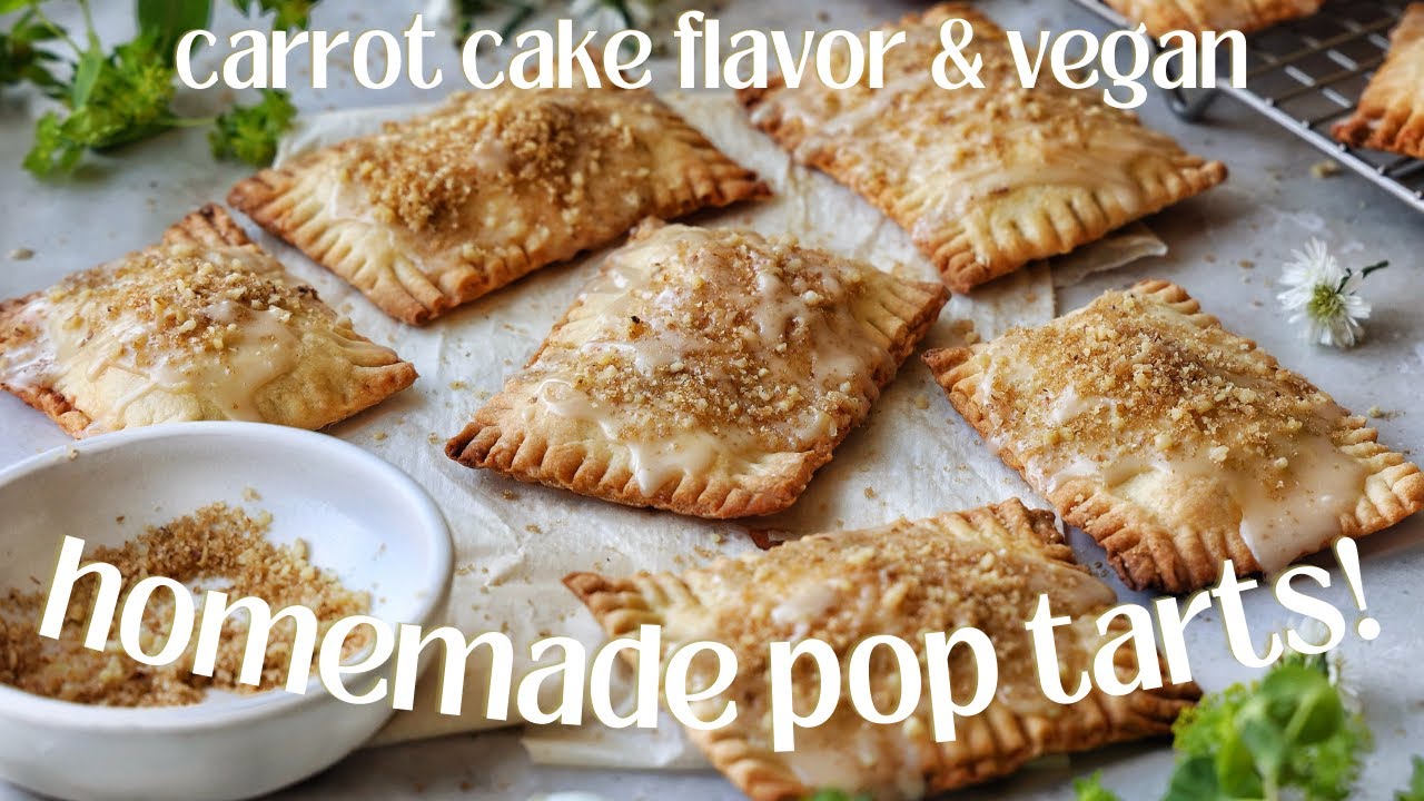 Homemade Vegan Pop Tarts [Perfect for Easter or Mother's Day] - YouTube