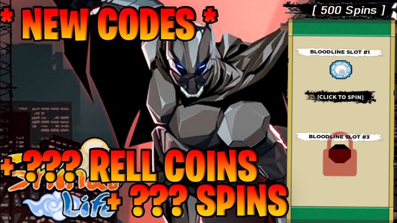 * NEW CODE * 3 ??? SPINS AND ??? RELLCOINS, NEW UPDATE BATMAN OF SHINDO ...