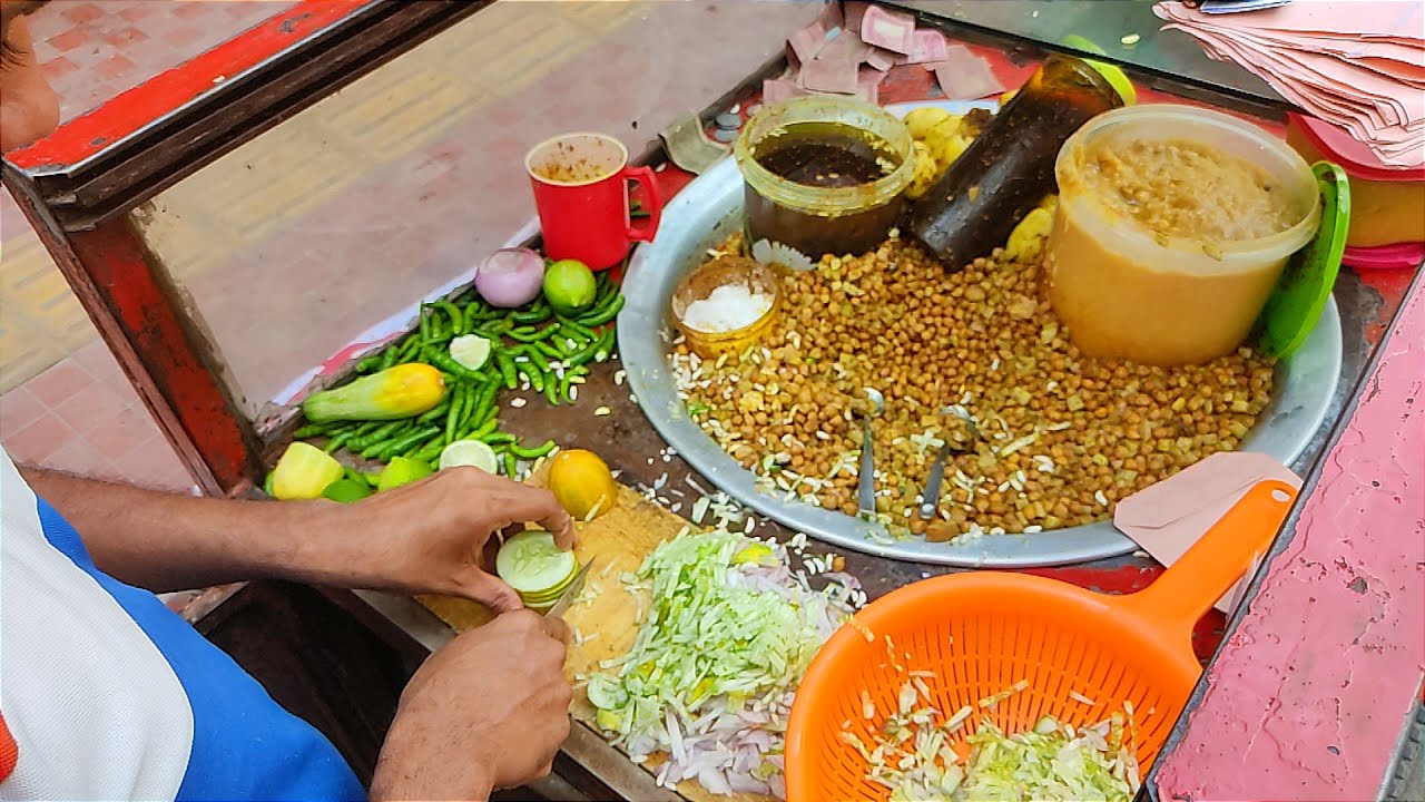 🌶️🌶️ JHAL MURI Mix Chana Chaat Masala Recipe।। Street Food - YouTube