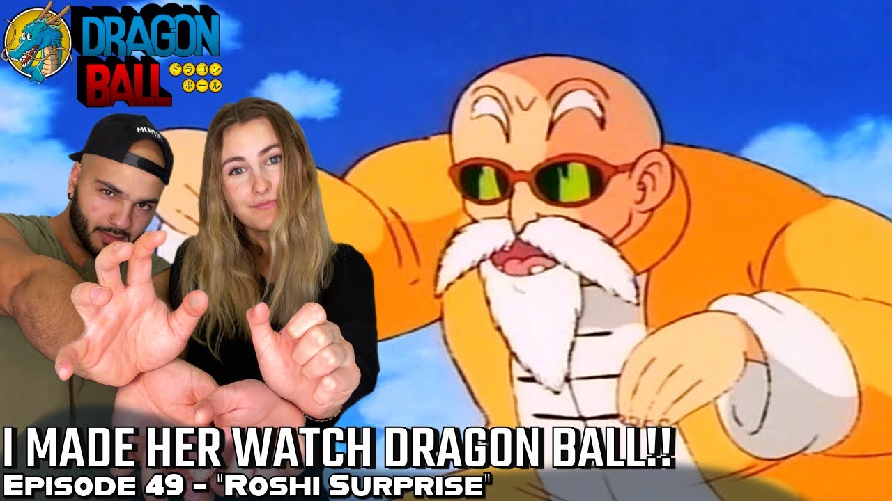 MASTER ROSHI VS RED RIBBON!! Girlfriend's Reaction Original DB Episode ...
