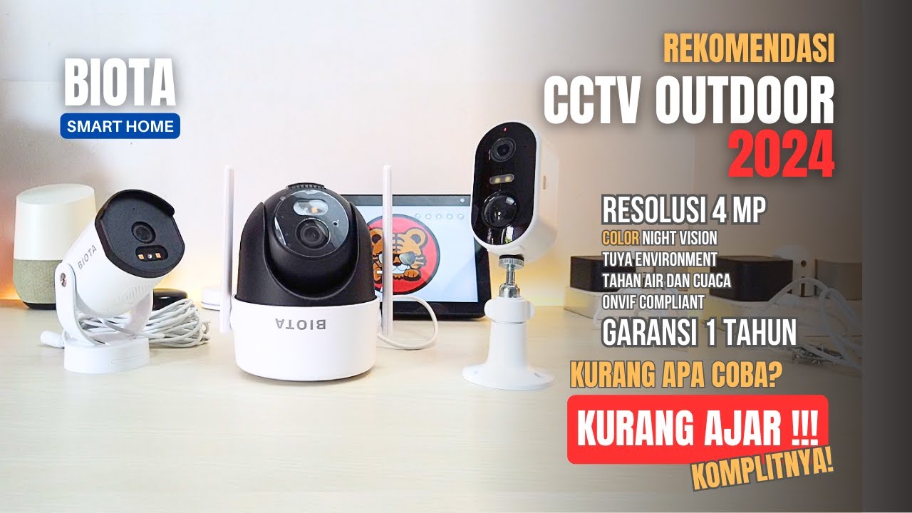 BIOTA CCTV OUTDOOR - 3 Rekomendasi CCTV Outdoor 2024 TERBARU dari BIOTA ...
