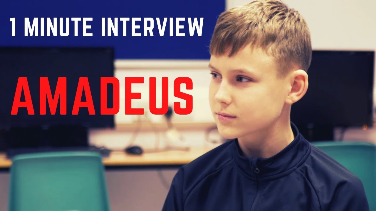 1 Minute Interview: Amadeus - YouTube