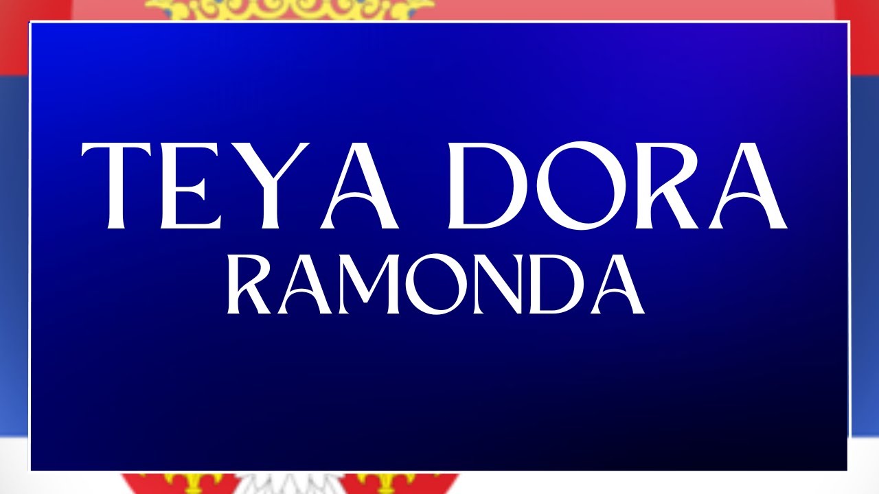 Lyrics Tekst Teya Dora Ramonda Eurovision 2024 Serbia Acordes Chordify