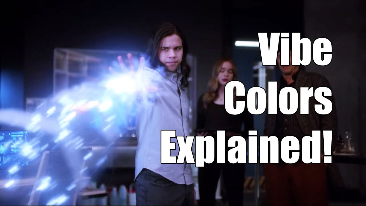 The Flash: Vibe Blast Colors Explained - YouTube