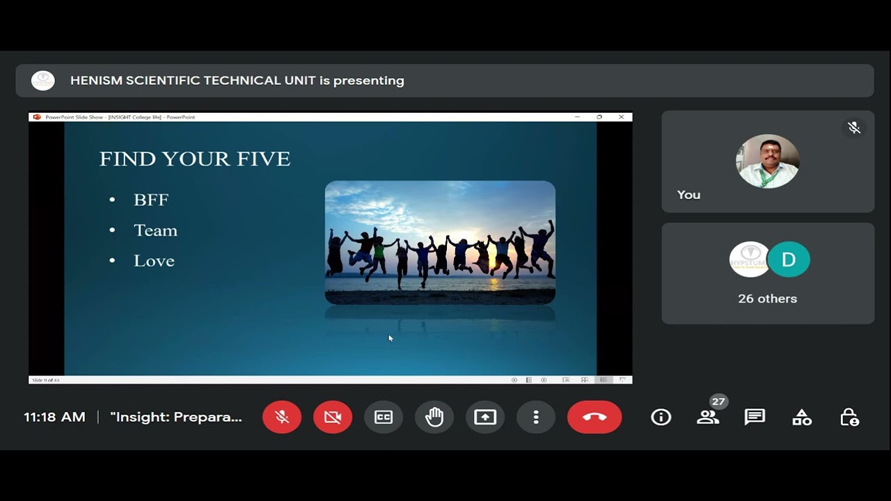 Webinar "Insight: Preparation for College and Beyond" - Mr Hari Om ...