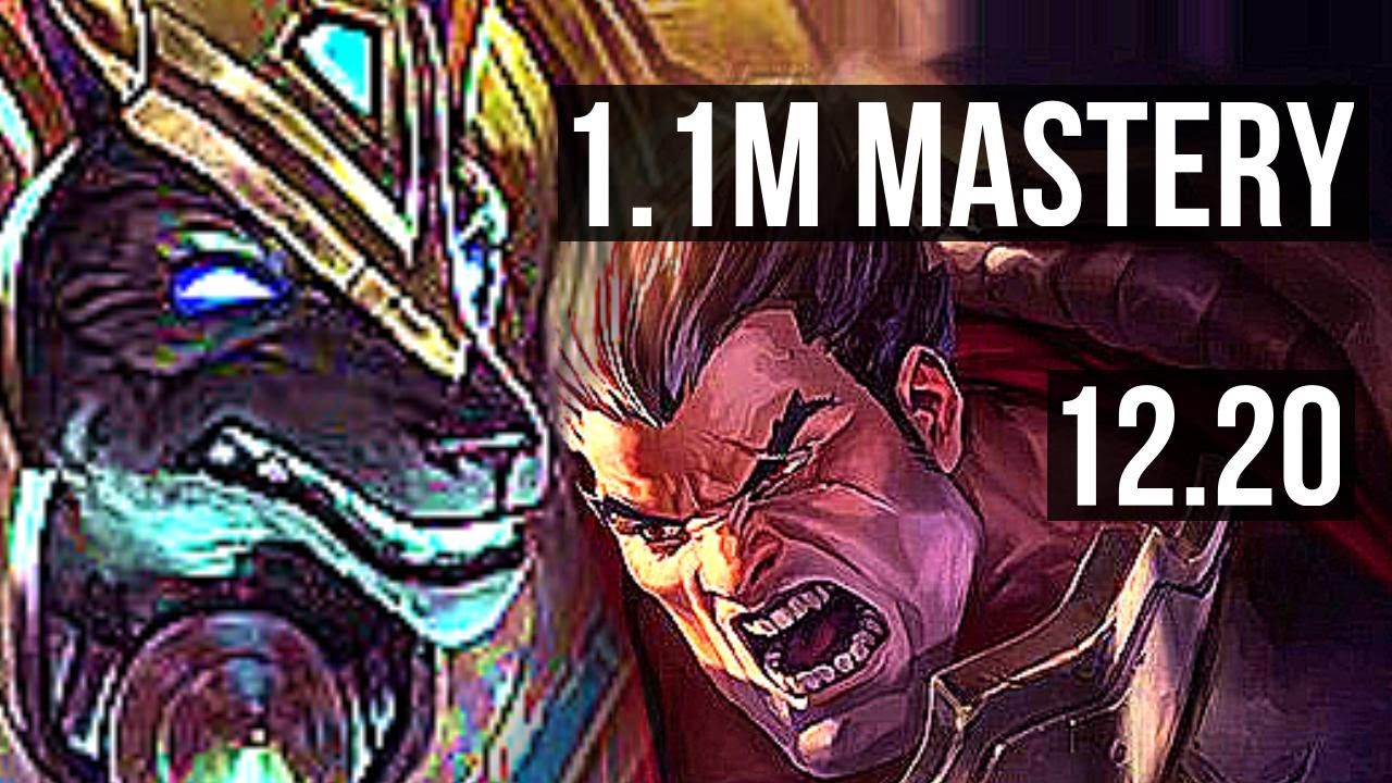 Nasus Vs Darius Top Rank 7 Nasus 1 1m Mastery Tr Master 12 20