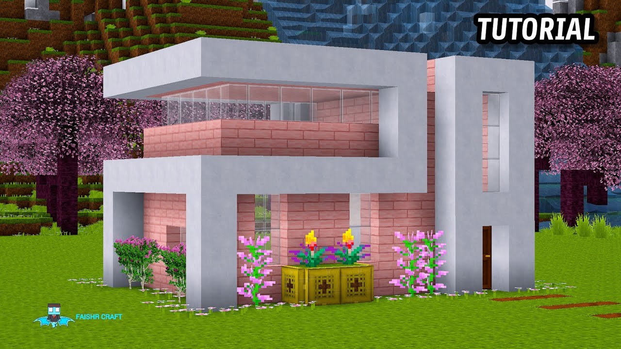Minecraft | How to build a simple house (TUTORIAL) - YouTube