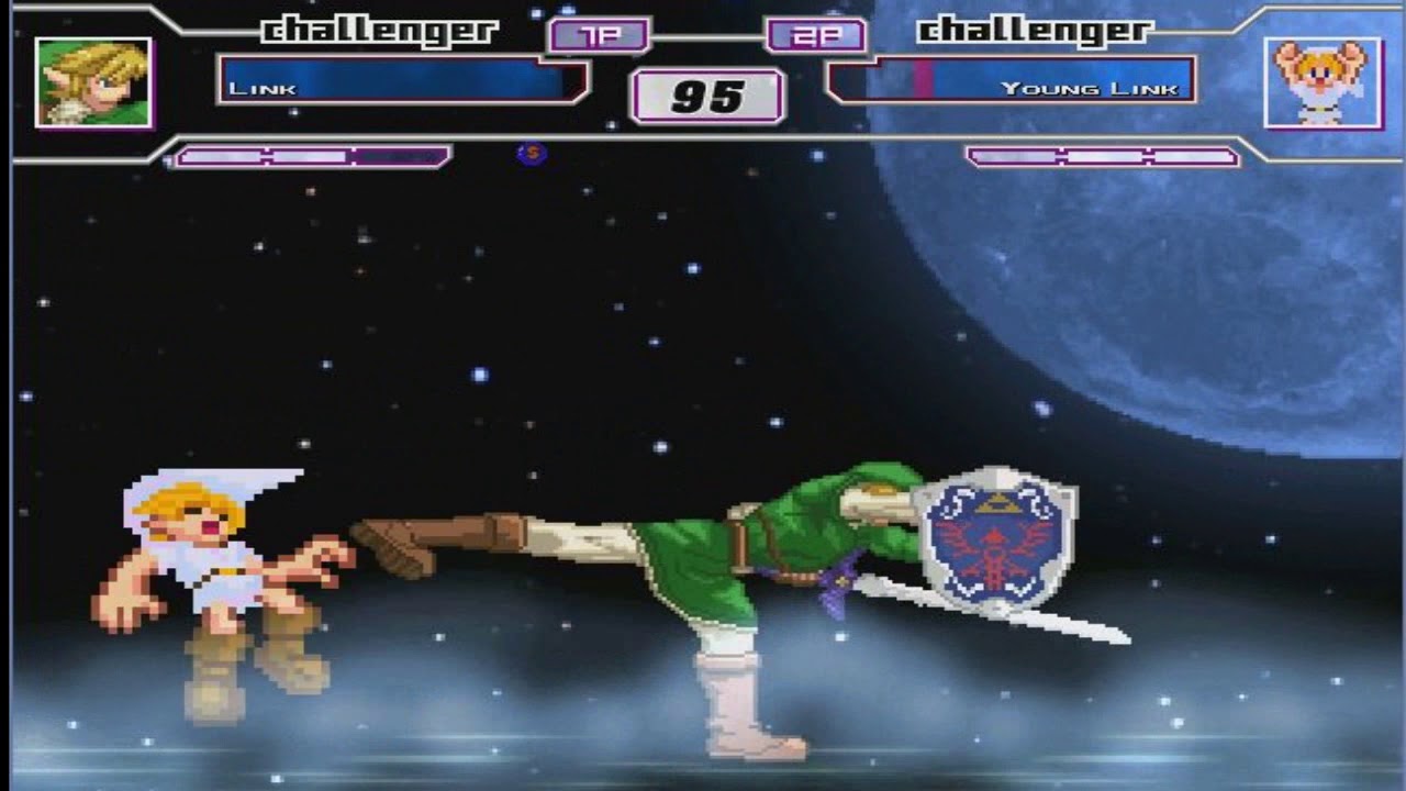 MB MUGEN Link vs Young Link - YouTube