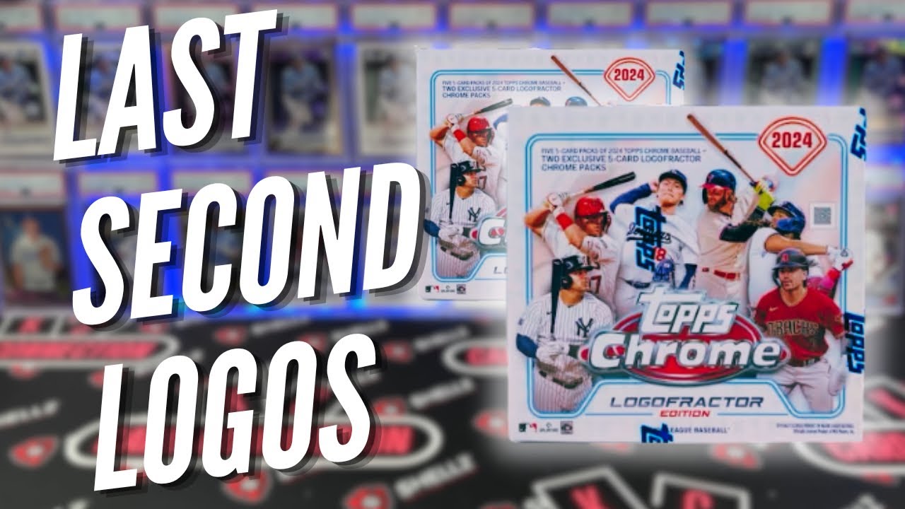 LIVE PC RIP: 2024 Topps Chrome Logos - YouTube