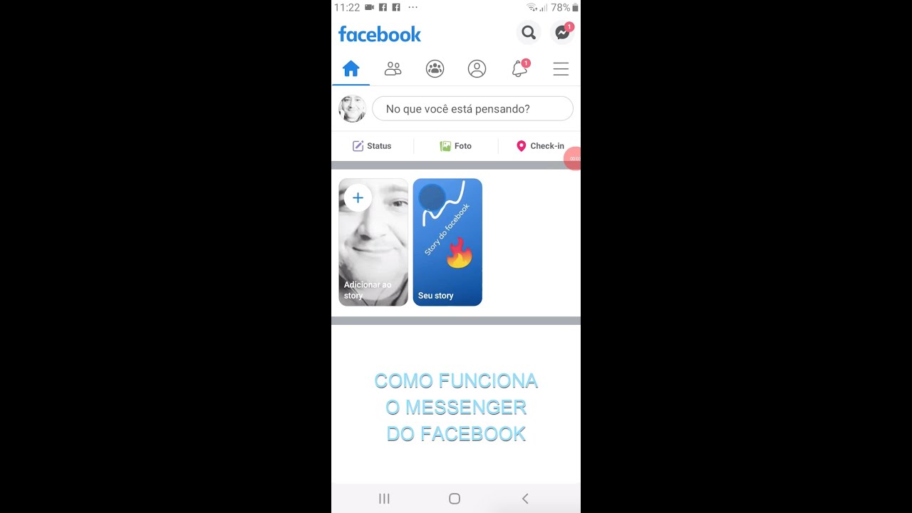 COMO USAR O MESSENGER DO FACEBOOK - YouTube