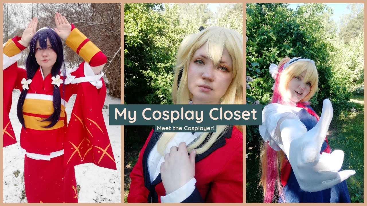 My Cosplay Closet - An Introduction to Me! - YouTube