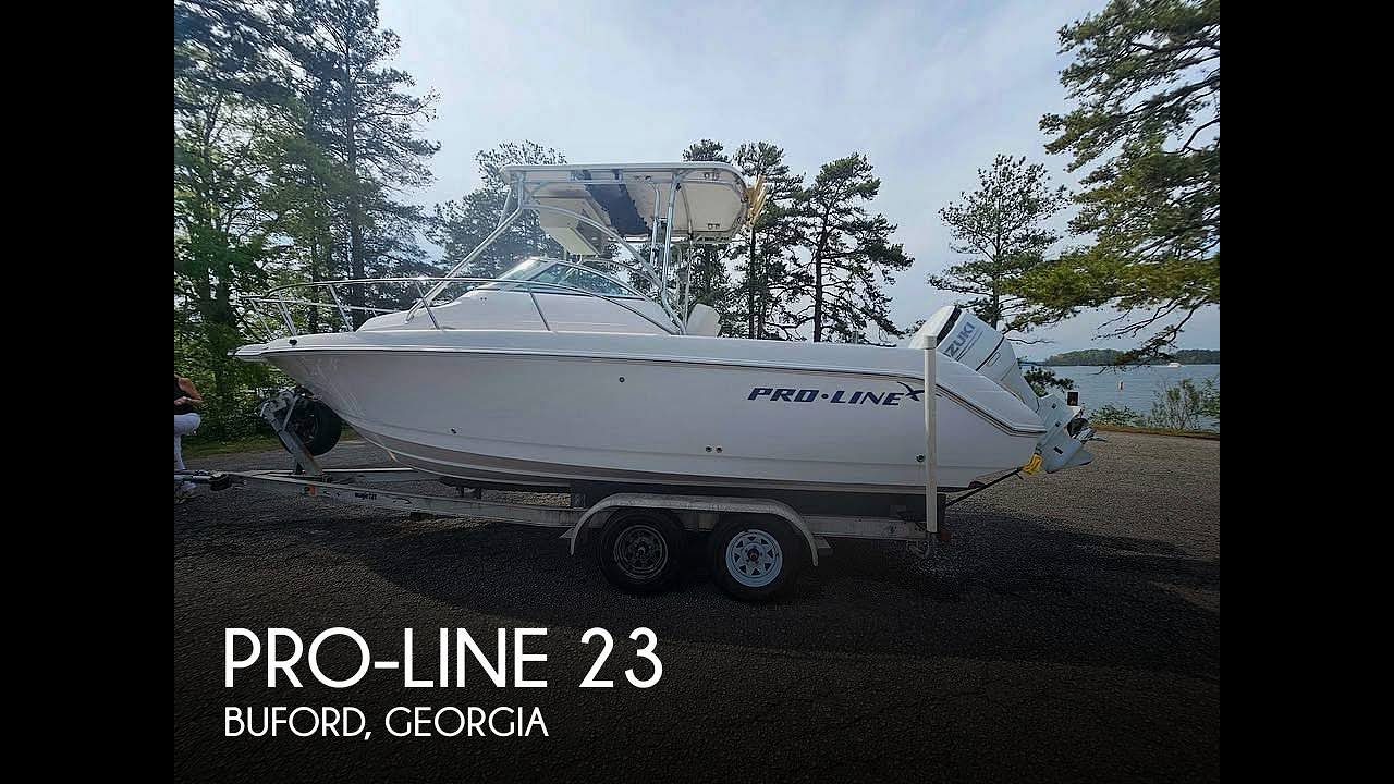 Used 2001 Pro-Line 23 Walkaround for sale in Buford, Georgia - YouTube