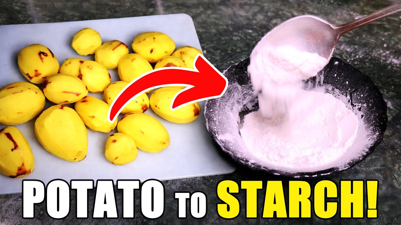 Here's how to make Potato Starch - YouTube