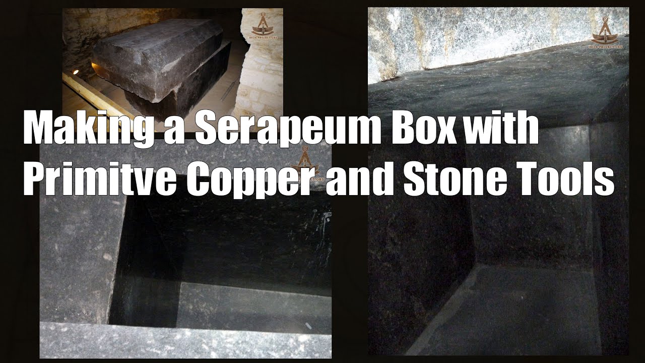 Making a Serapeum Box with PRIMITIVE Copper & Stone Tools.What LAHT ...