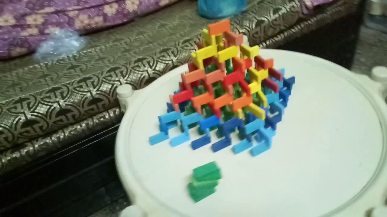 My Biggest Domino Pyramid - YouTube