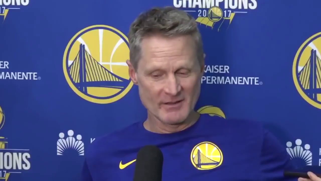 Steve Kerr endorses California's legalization of marijuana - YouTube