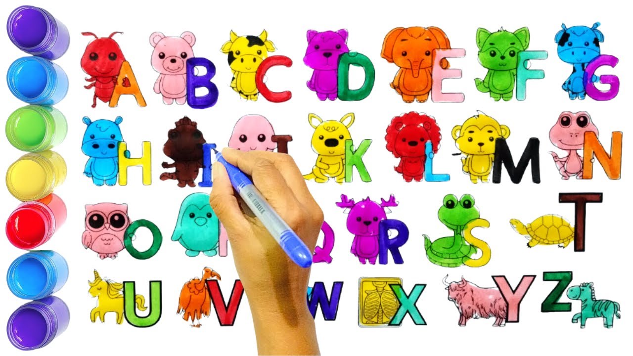 Learn the English Alphabet / The Letters ABC for children | learn abcd ...