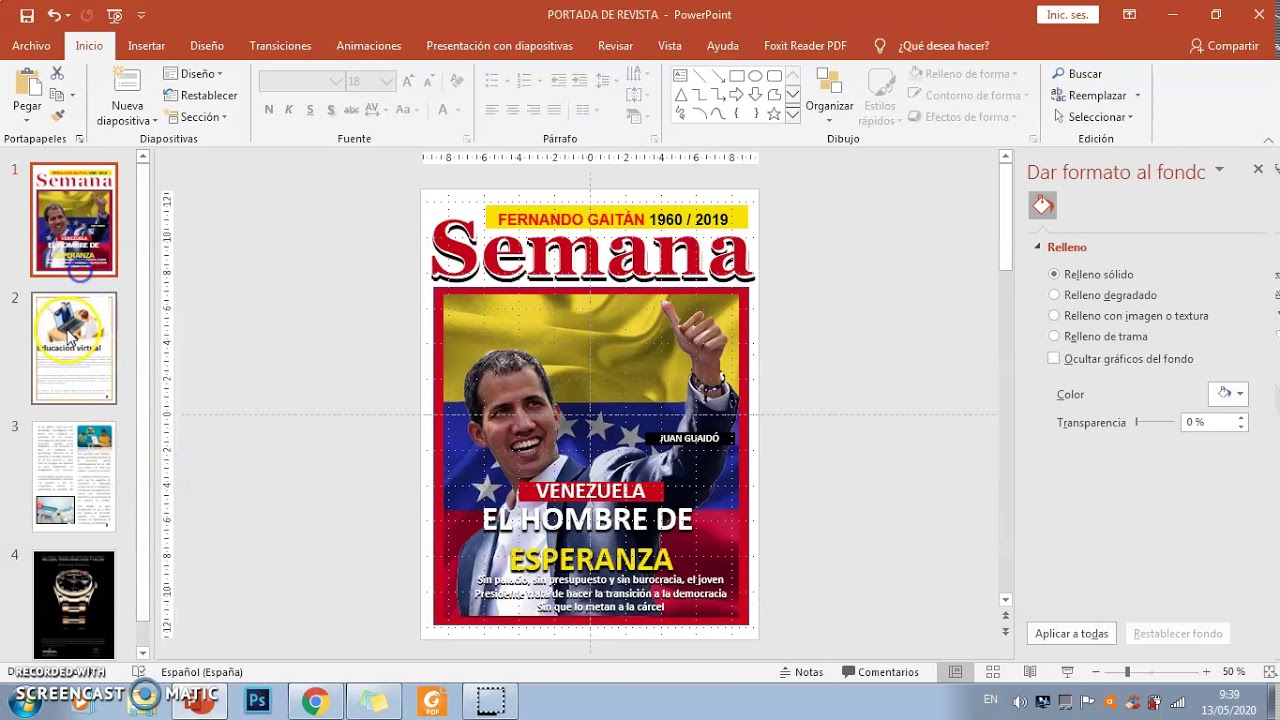 Numeración de páginas y Final de Revista - YouTube