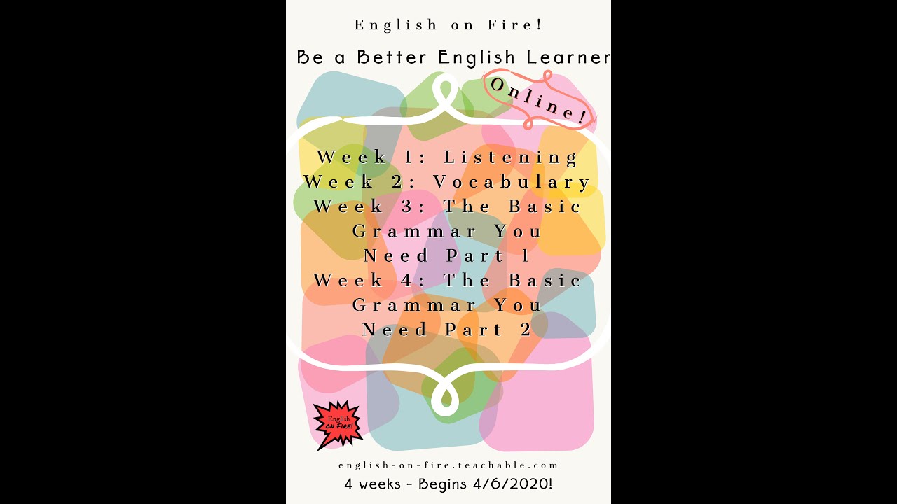 Be a Better English Learner - Learning to Learn English - YouTube
