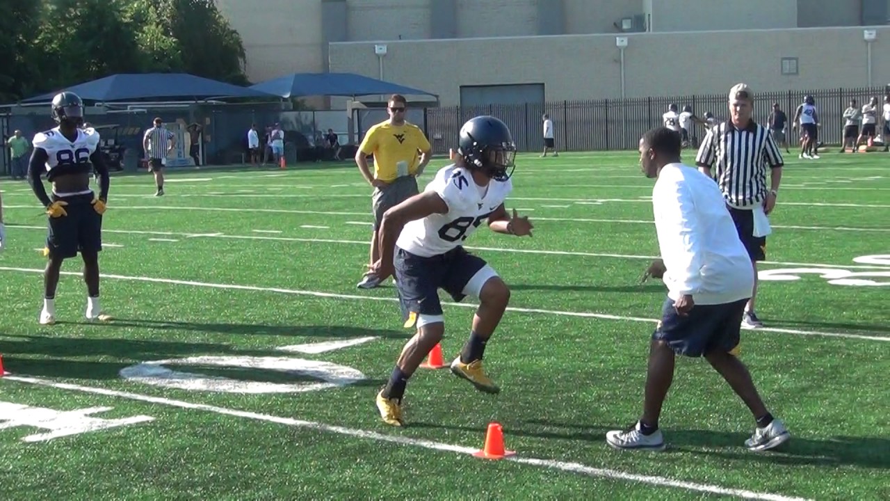 BlueGoldNews.com: WR Footwork Drills - 7/30/17 - YouTube