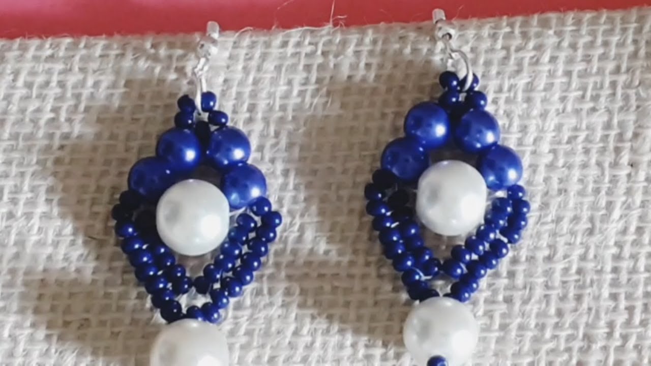 Beads Jewelry Making//Earring Making//Jewelry Making Tutorial - YouTube