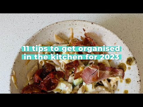 11 tips to get organised in the kitchen in 2023