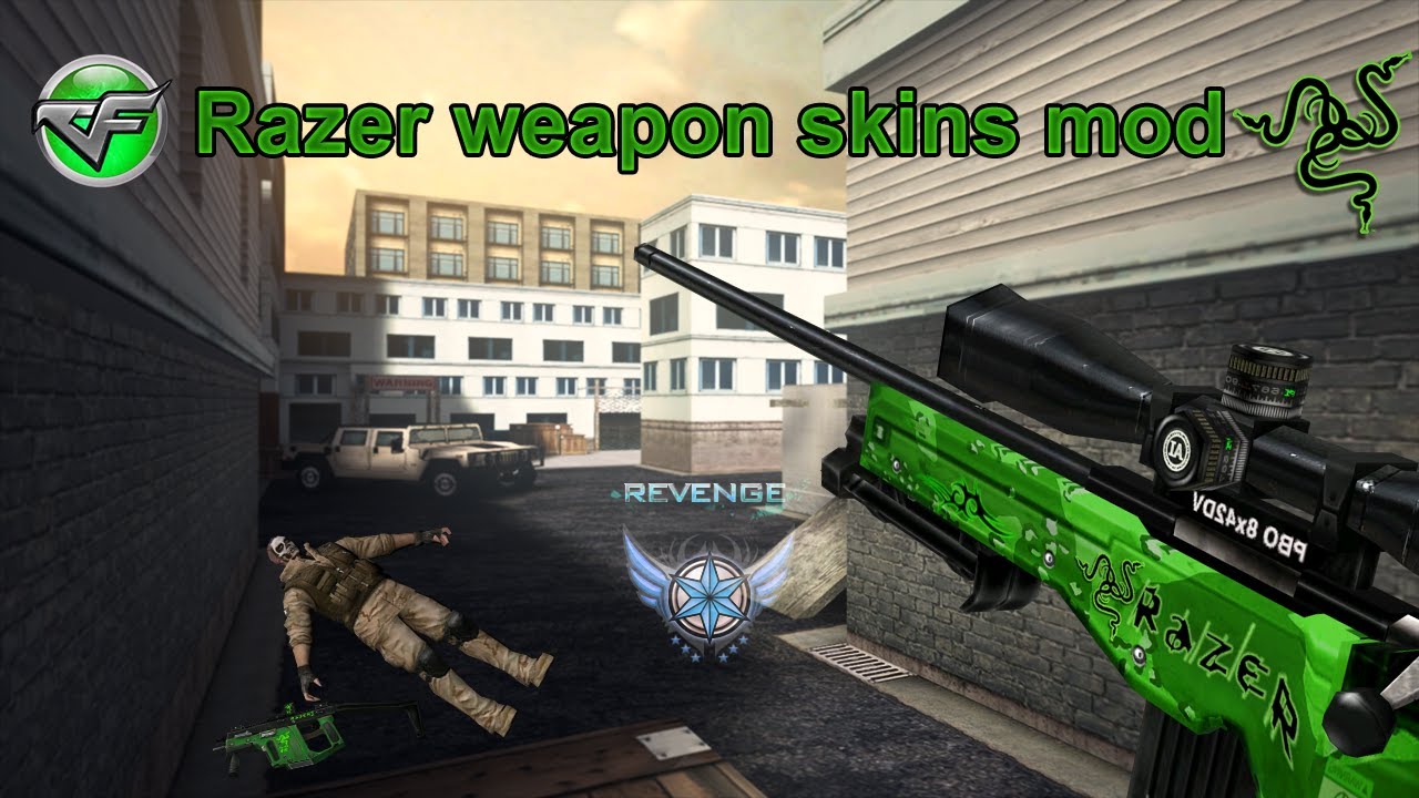 [CF] Razer Guns, Skin Mods!? (RARE, UNSEEN WEAPONS!) - YouTube