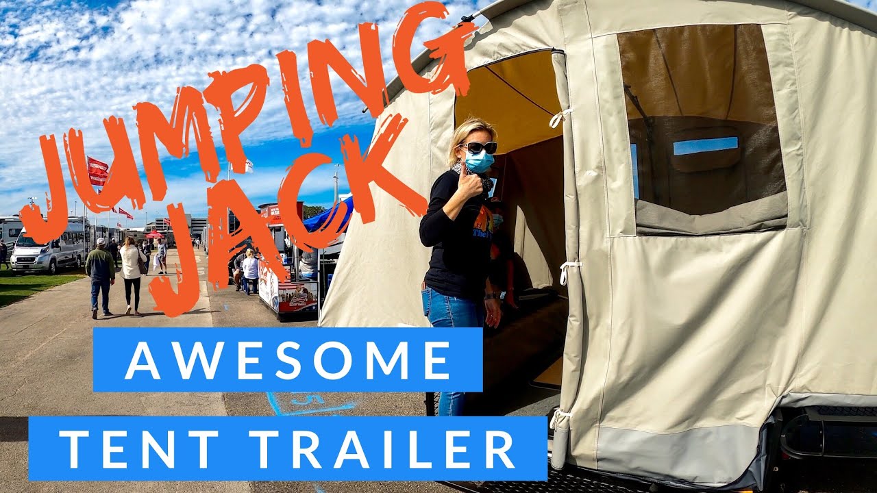 Jumping Jack Tent Trailer || Easy Set up! - YouTube