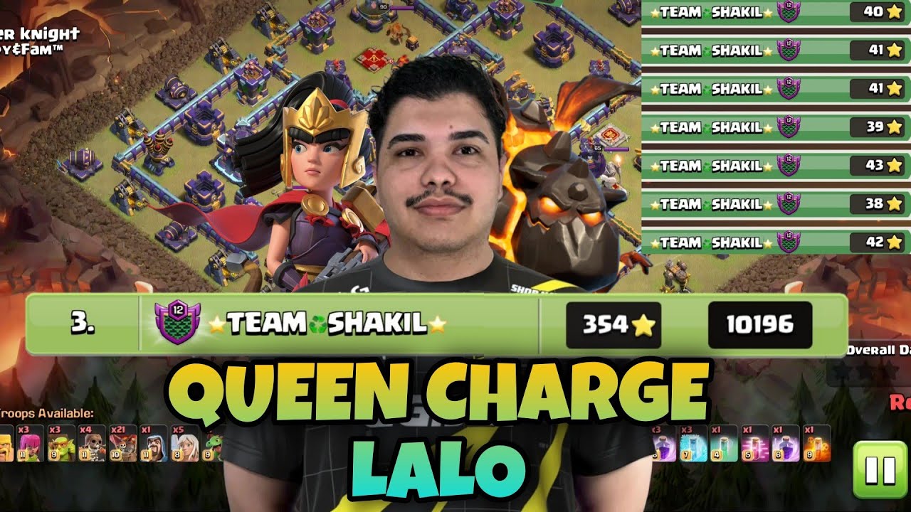 CWL Global rank #3 TEAM SHAKIL | Best cwl attack | th15 attack strategy ...