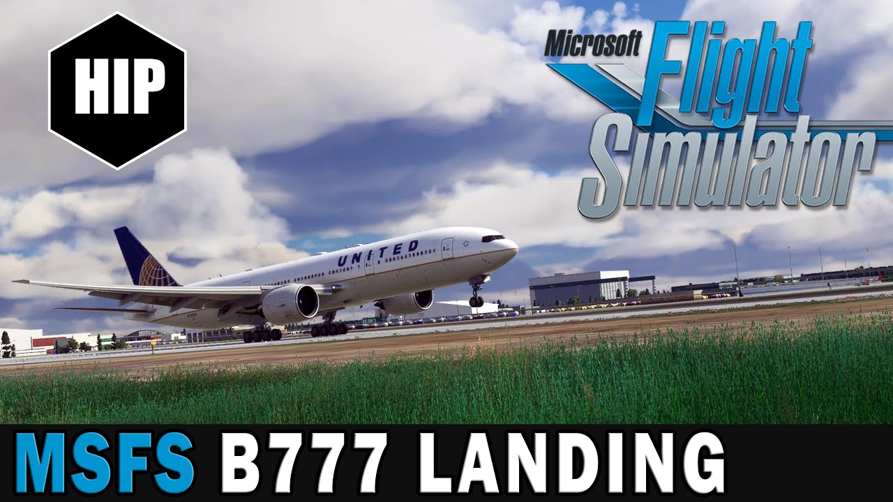 MSFS B777 Landing recorded with SkyDolly replay tool l Short video ...