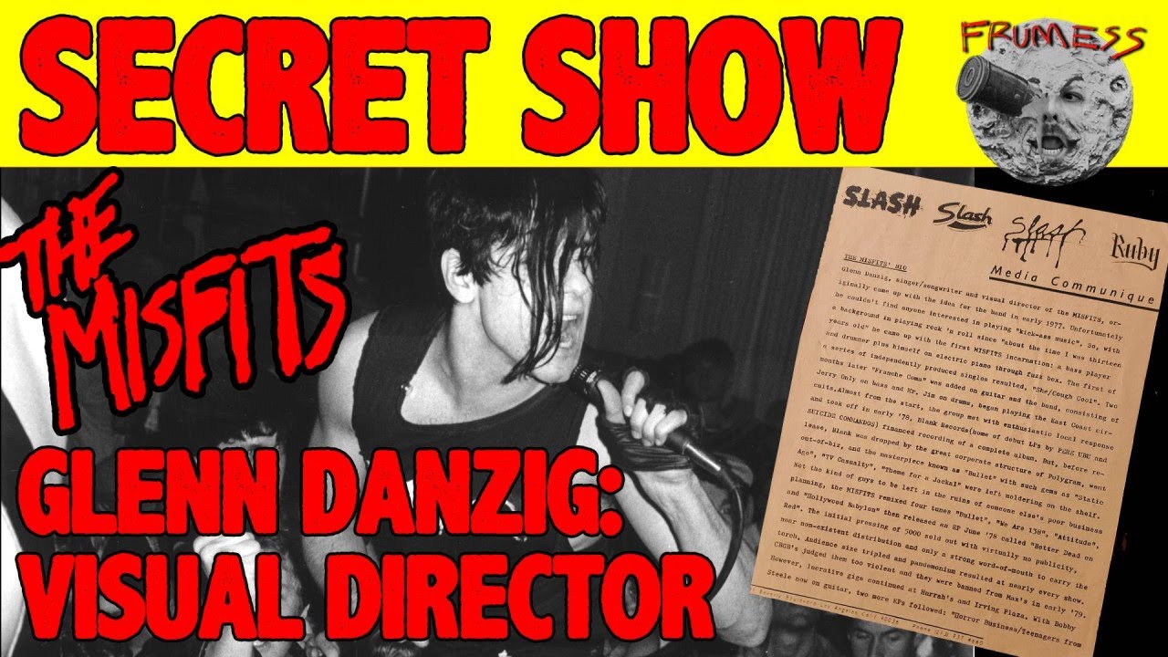 Glenn Danzig: Misfits Visual Director | Secret Show | Frumess - YouTube