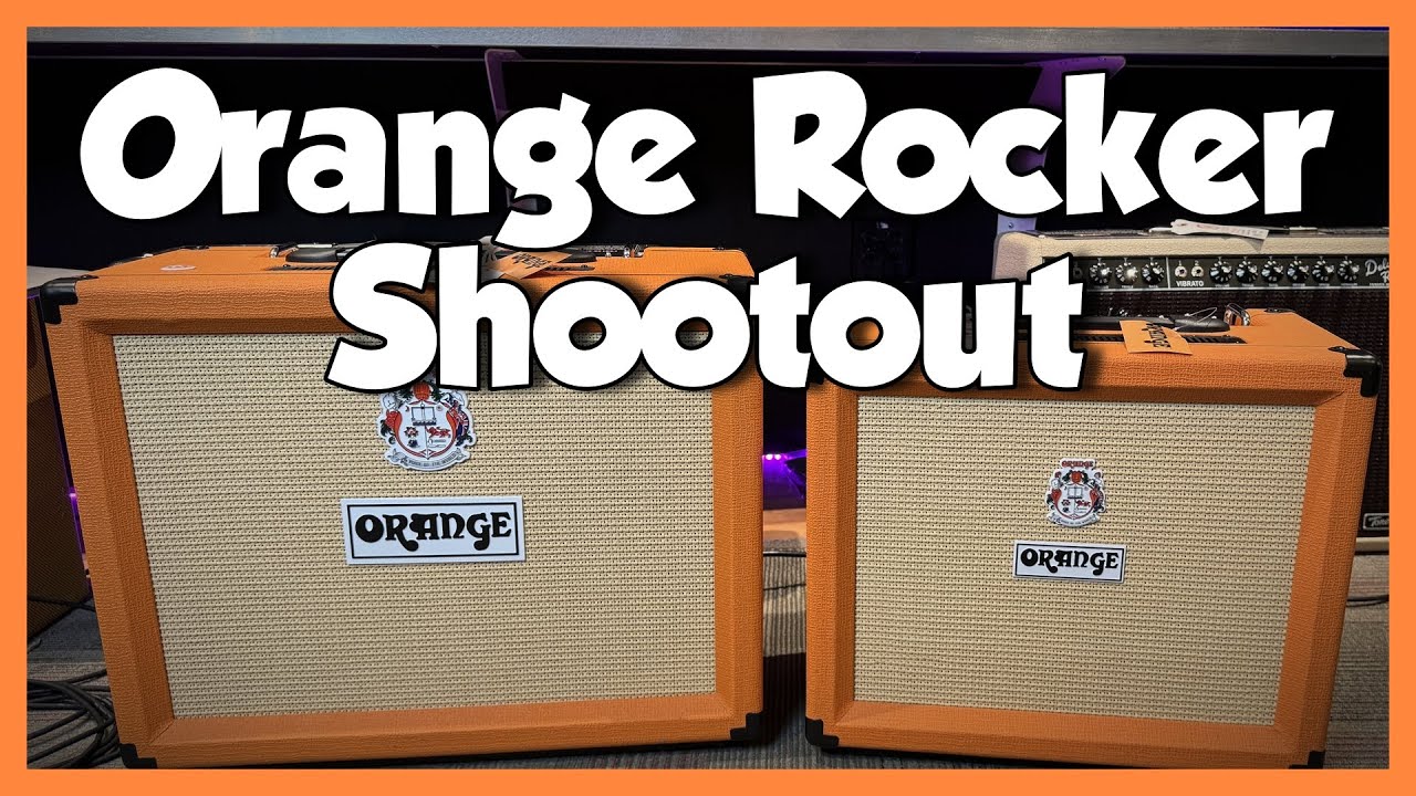 Amp Showcase: Orange Rocker 15 vs. 32 - YouTube