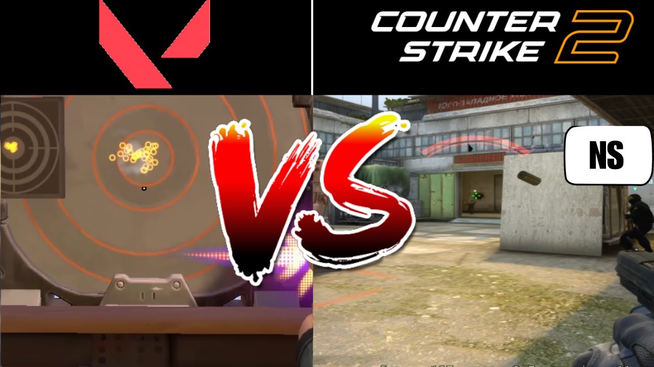 CROSSHAIR THEORY - VALORANT VS CS2 - FOLLOW RECOIL GOOD? - YouTube